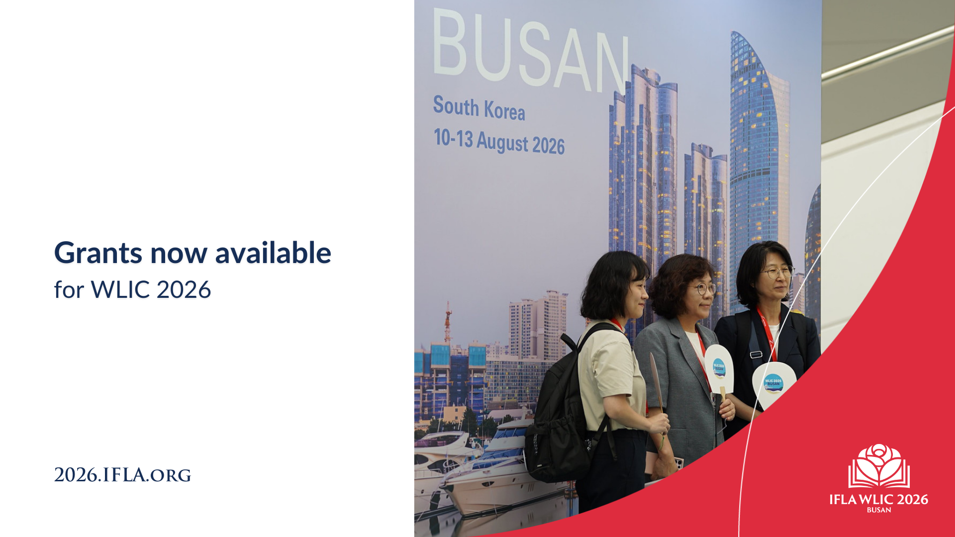 Apply for WLIC 2026 Grants - IFLA | WLIC 2026
